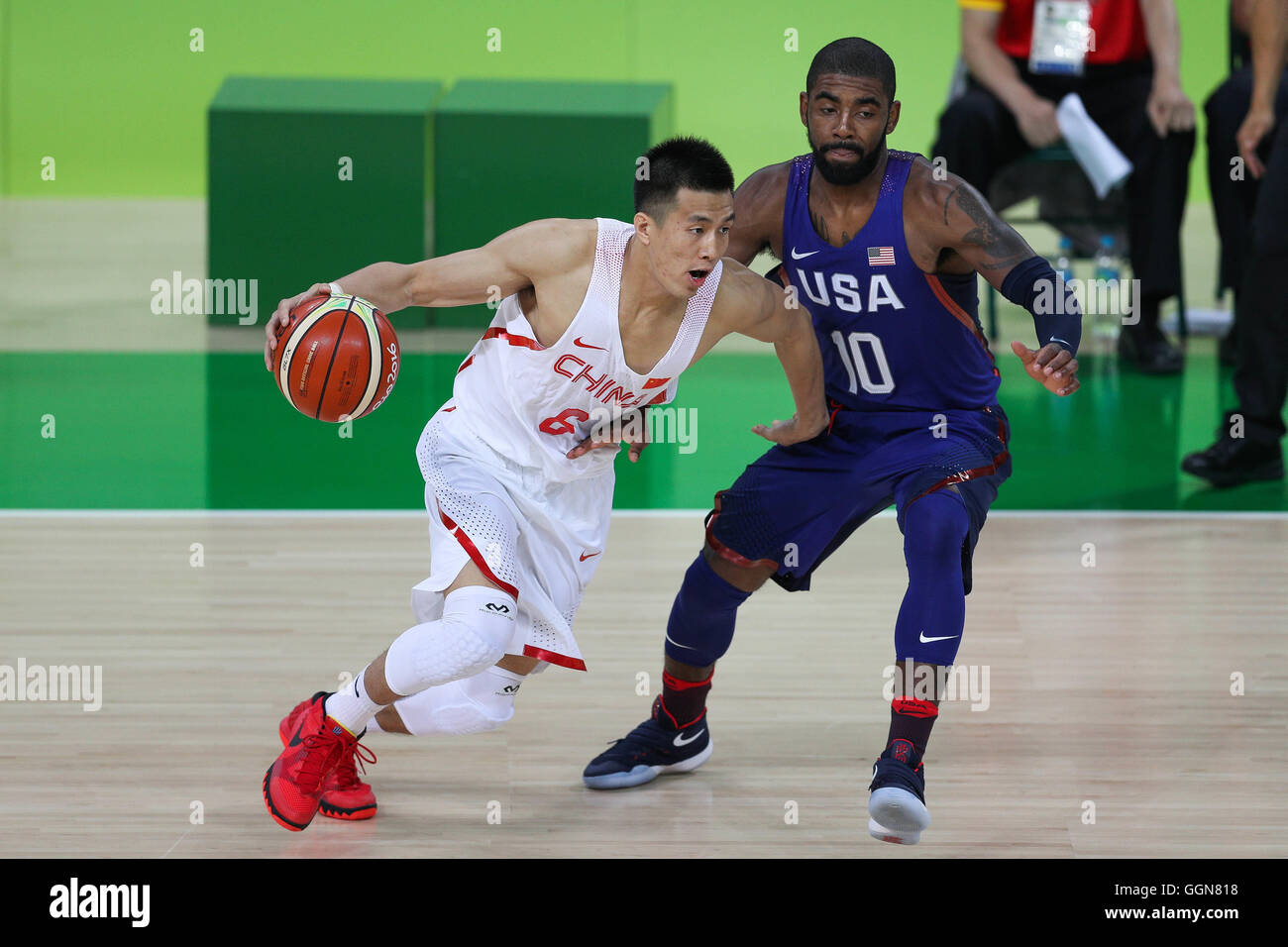 Rio de Janeiro, Brazil. 06th Aug, 2016. RIO 2016 OLYMPICS BASKETBALL ...