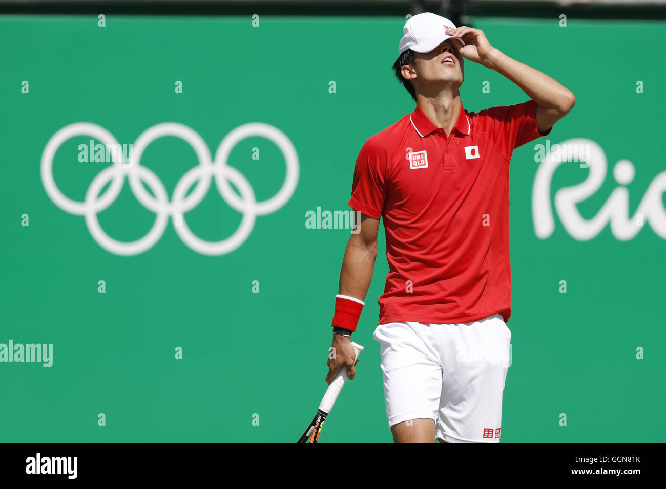 Rio de Janeiro, Brazil. 6th Aug, 2016. Kei Nishikori (JPN) Tennis : Men ...