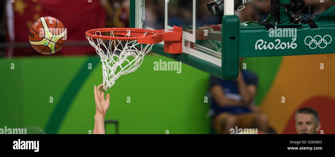 Rio de Janeiro, Brazil. 06th Aug, 2016. RIO 2016 OLYMPICS BASKETBALL ...