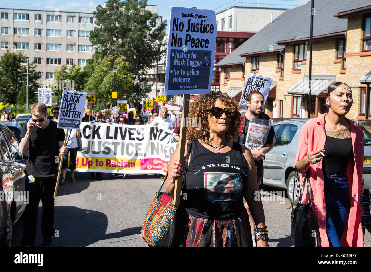 Mark duggan justice campaign hi-res stock photography and images - Alamy