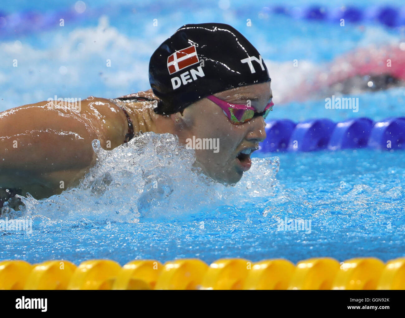 Rio de Janeiro, Brazil. 6th Aug, 2016. Jeanette Ottesen of Denmark in ...