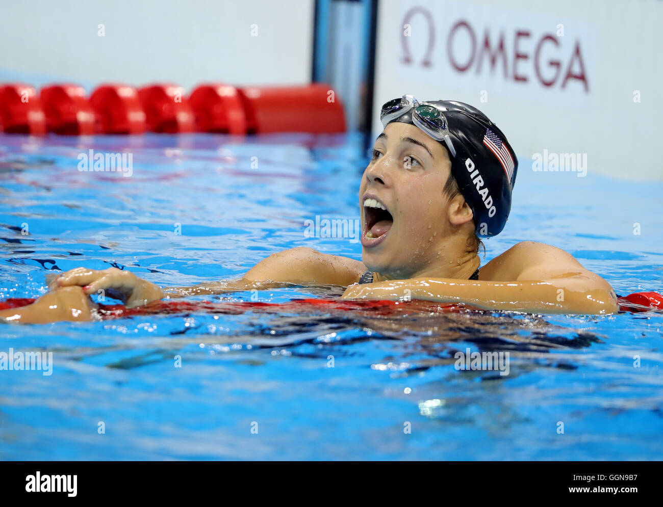 Rio de Janeiro, Brazil. 6th Aug, 2016. Madeline Dirado of USA ...