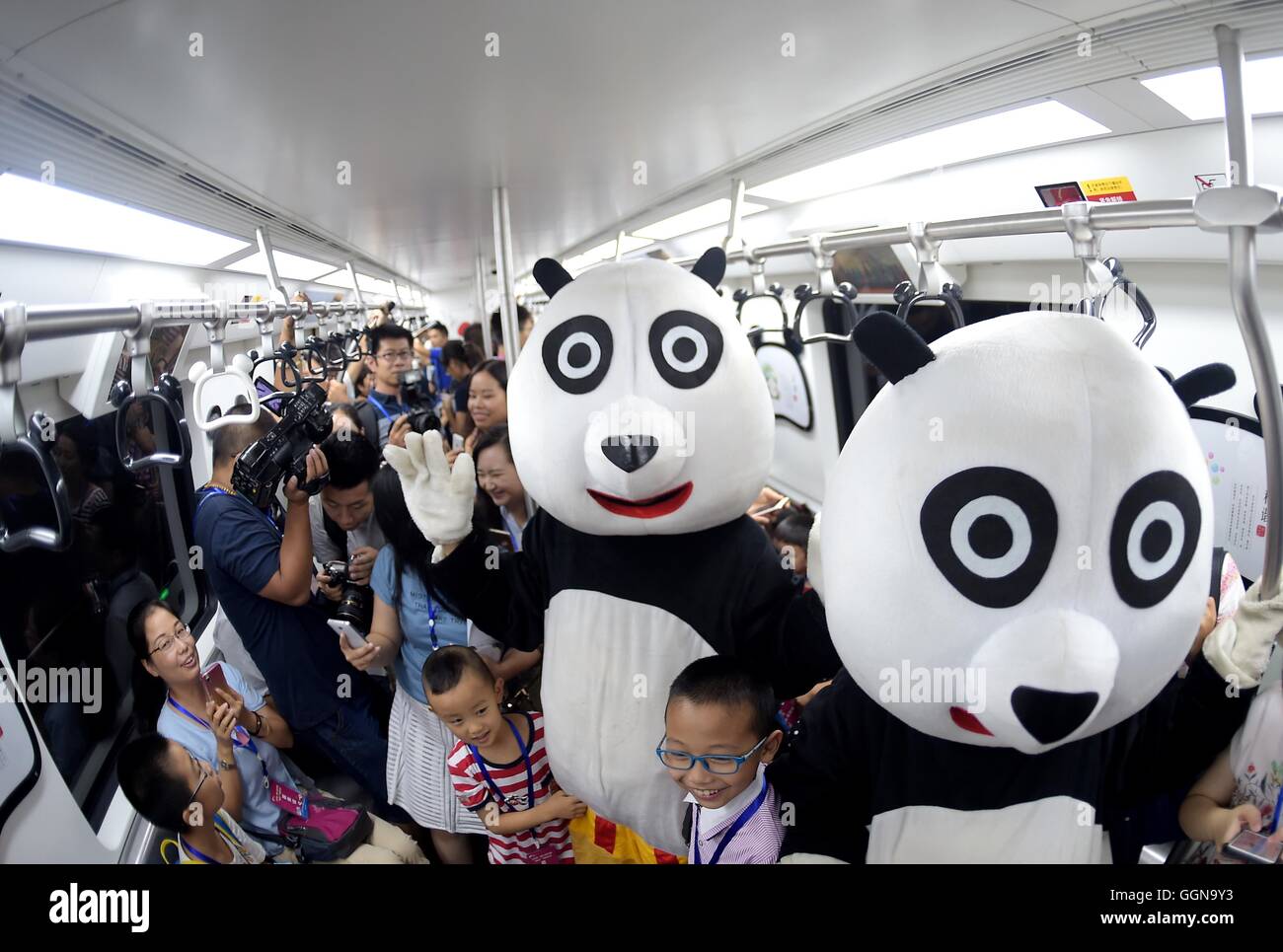 Panda themed train hi-res stock photography and images - Alamy