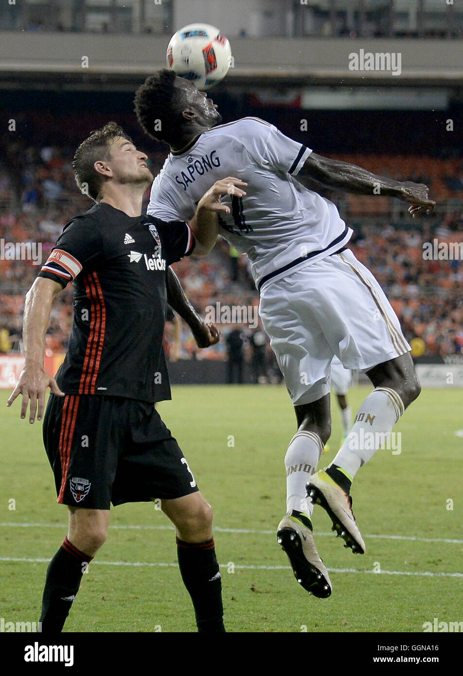 Washington, DC, USA. 6th Aug, 2016. Philadelphia Union forward C.J ...