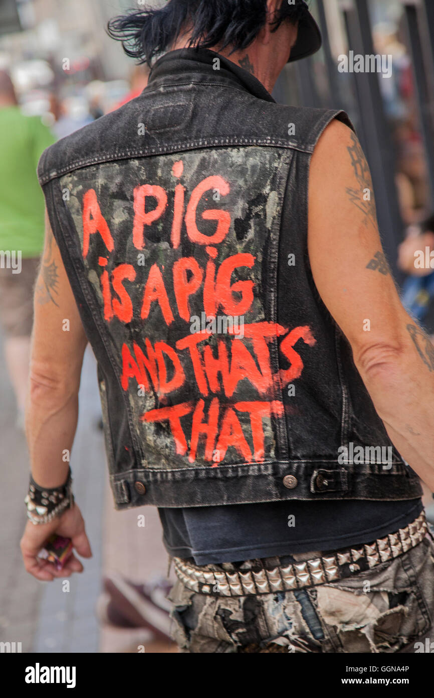 Blackpool, Lancashire, UK. 6th August, 2016. 20th anniversary Rebellion ...