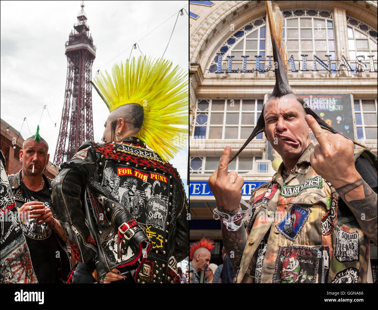 'Colin' making finger phallic obscene gesture at the 20th anniversary ...