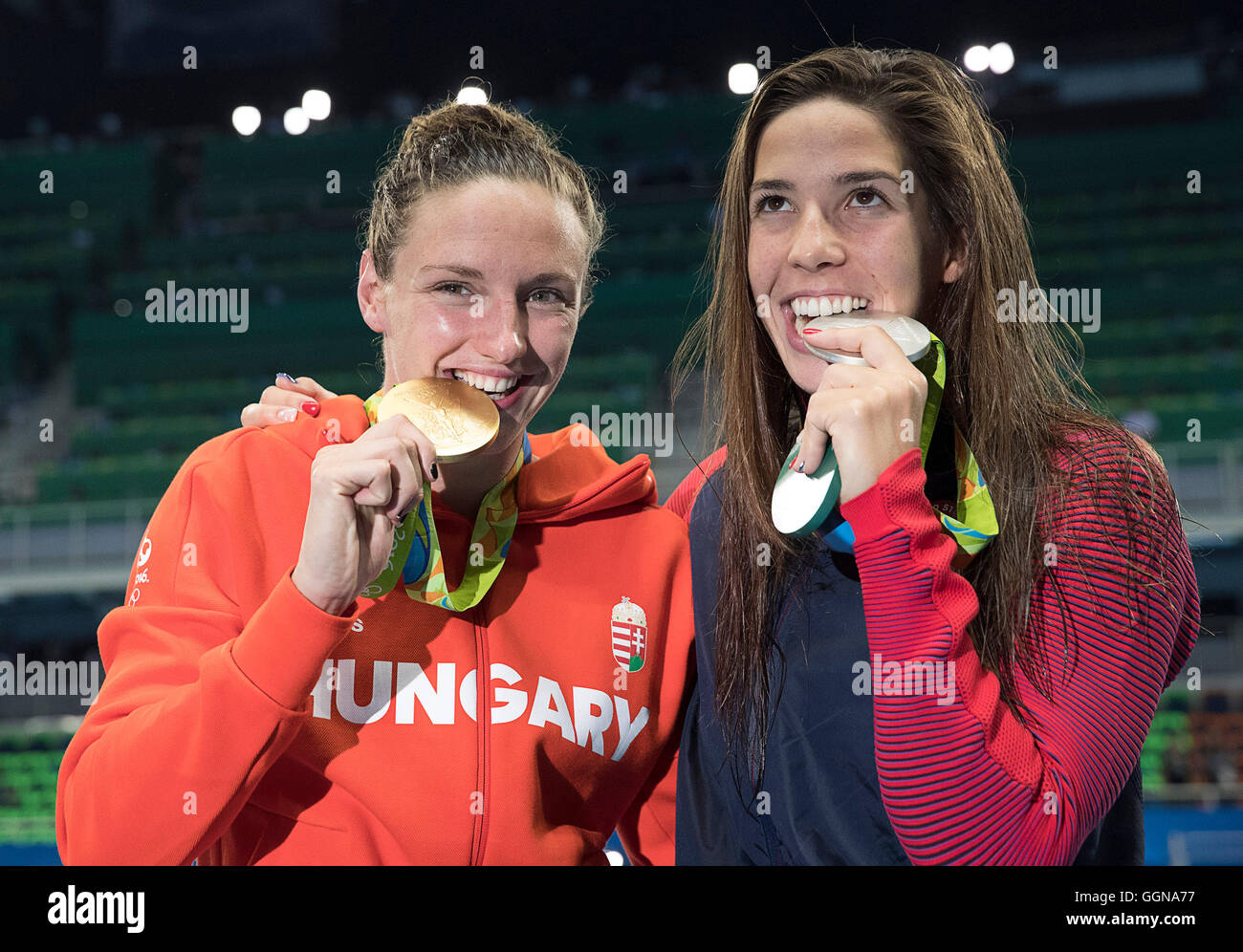 Rio de Janeiro, RJ, Brazil. 6th Aug, 2016. OLYMPICS SWIMMING: Gold ...