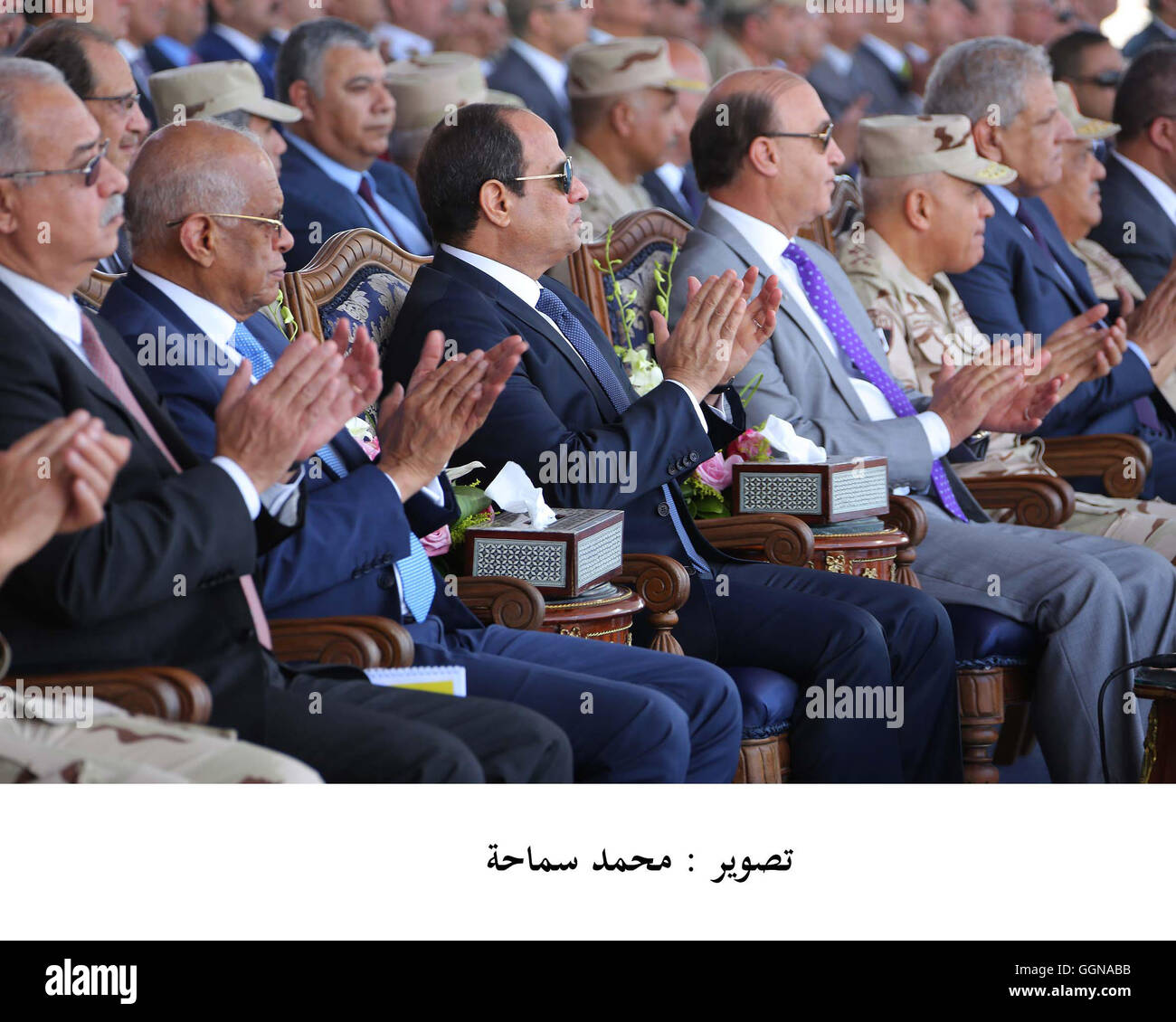 Ismailia, Ismailia, Egypt. 6th Aug, 2016. Egyptian President Abdel ...