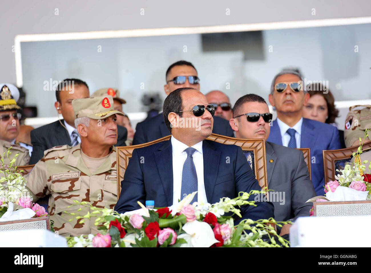 Ismailia, Ismailia, Egypt. 6th Aug, 2016. Egyptian President Abdel ...