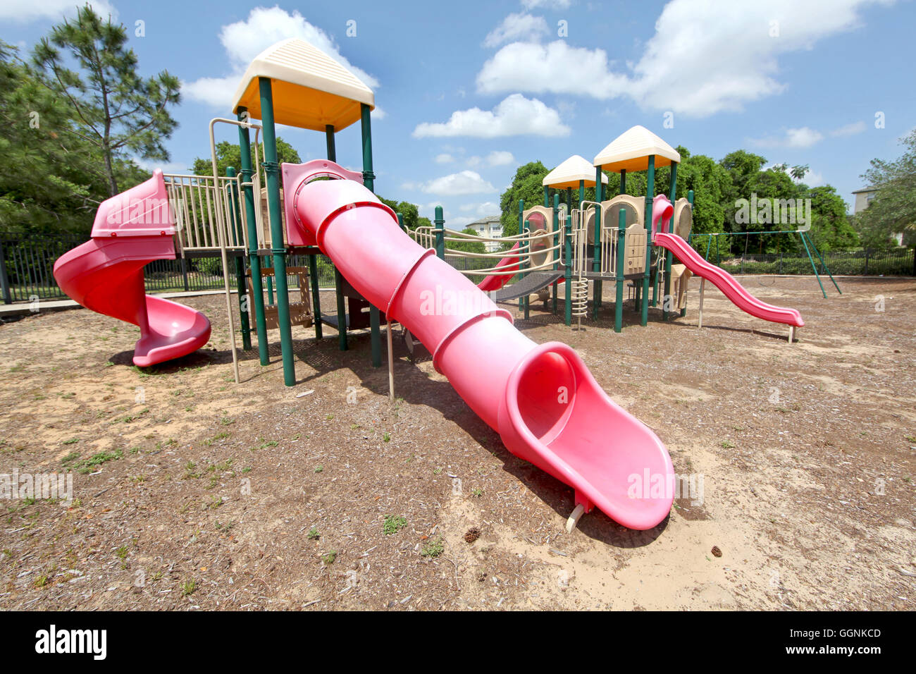 A Playground in a Community in Florida Stock Photo - Alamy