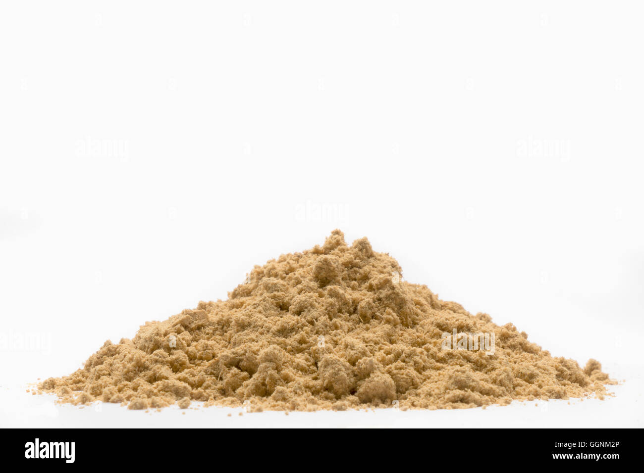 Pile of brown powder Stock Photo - Alamy