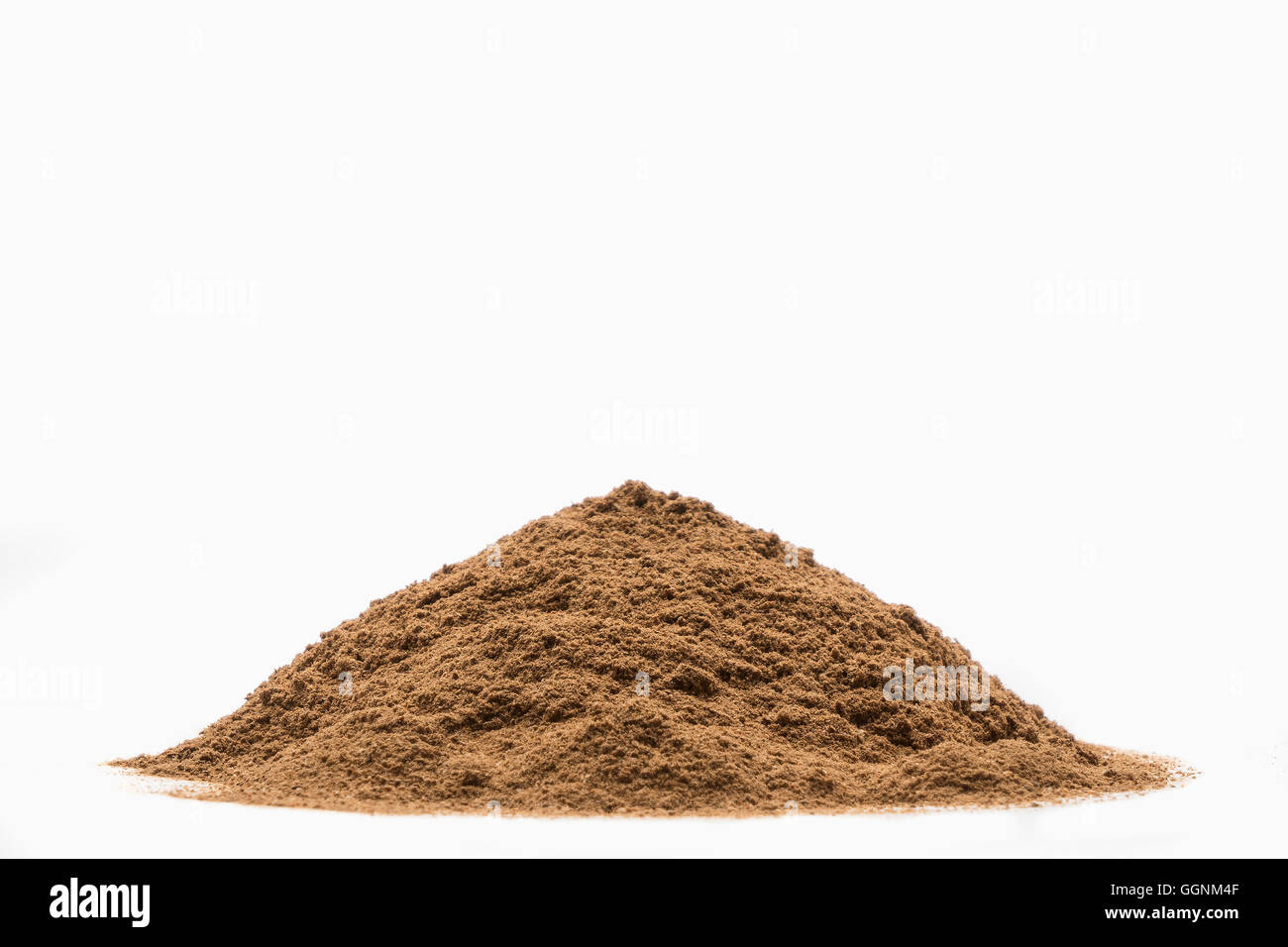Pile of brown powder Stock Photo - Alamy