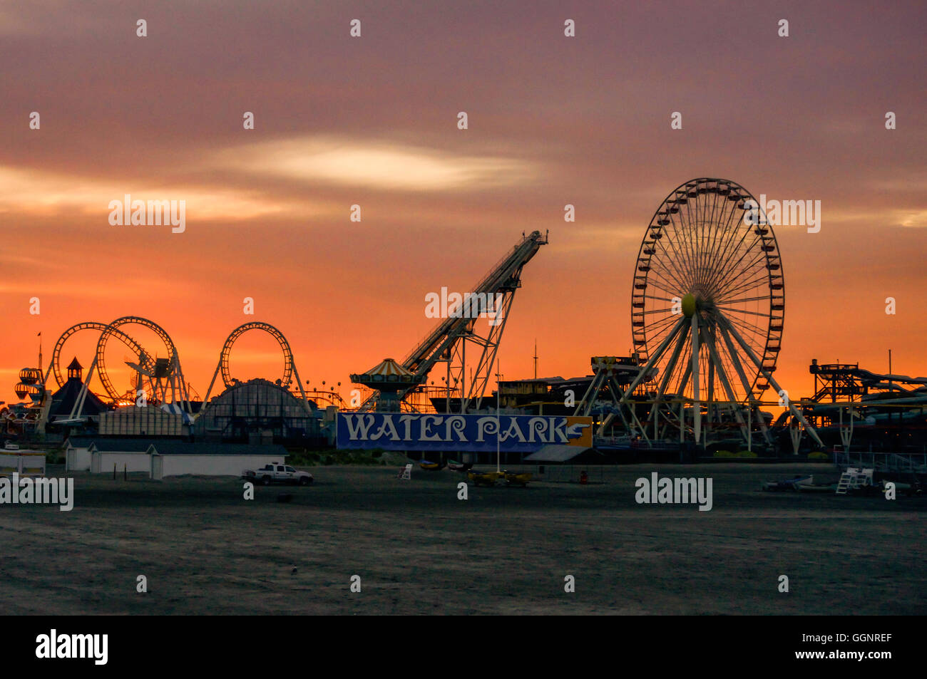 Waterpark on the Beach Photo by: Michael Seip Photography Stock Photo ...