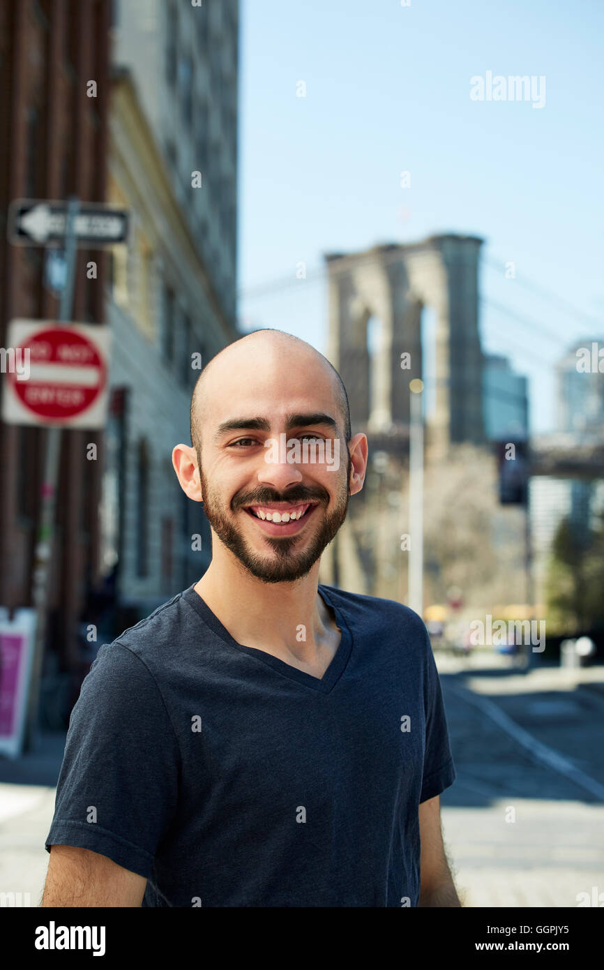 Hispanic bald man in hi-res stock photography and images - Alamy