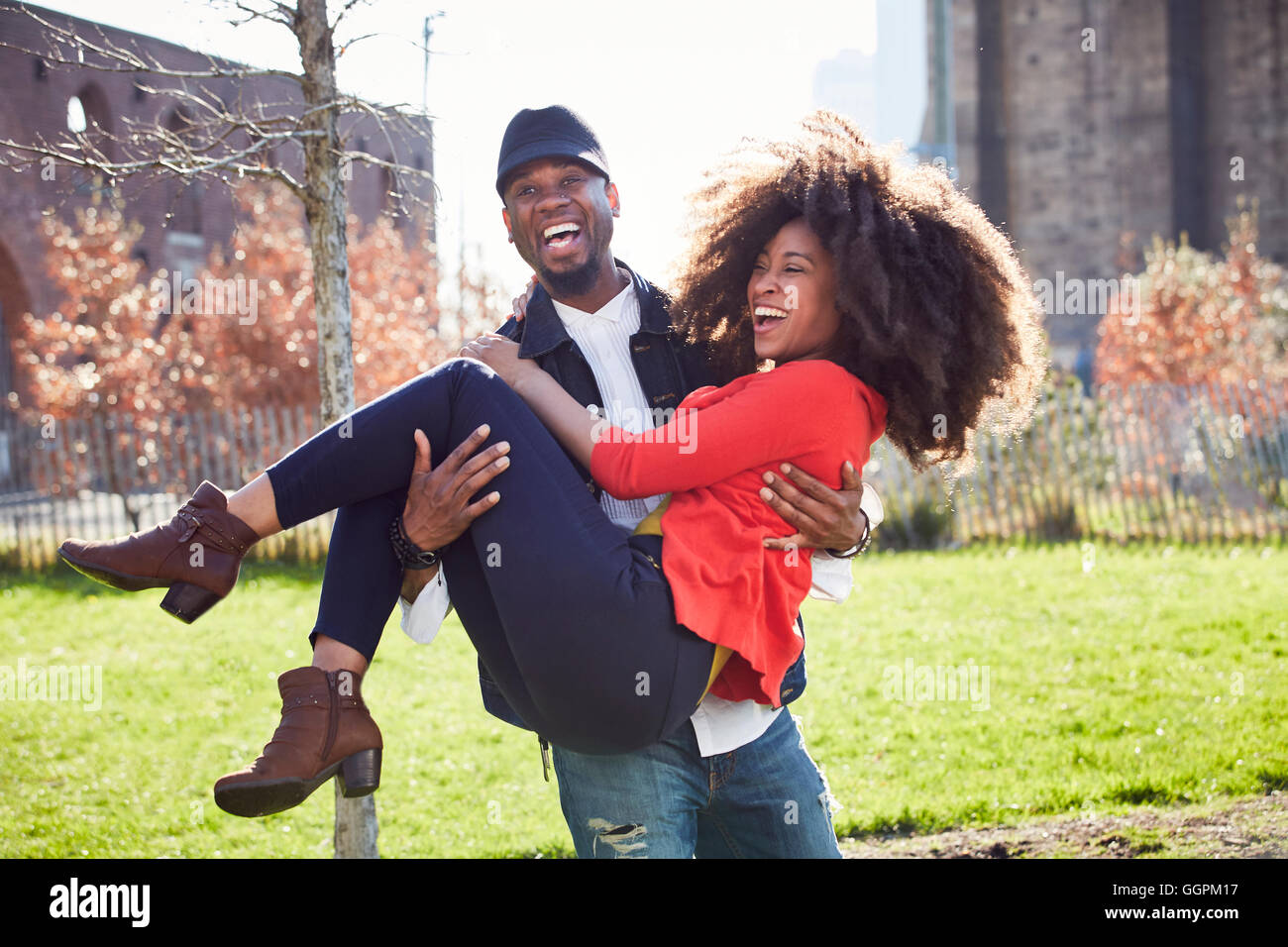 Mature man carrying two hi-res stock photography and images - Alamy