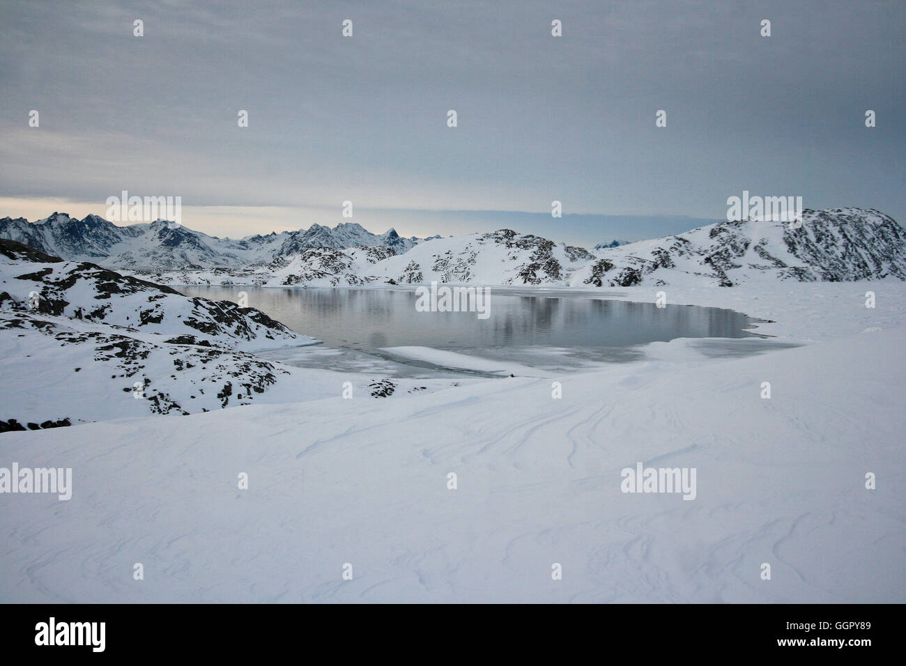 Greenland snowy coast hi-res stock photography and images - Alamy