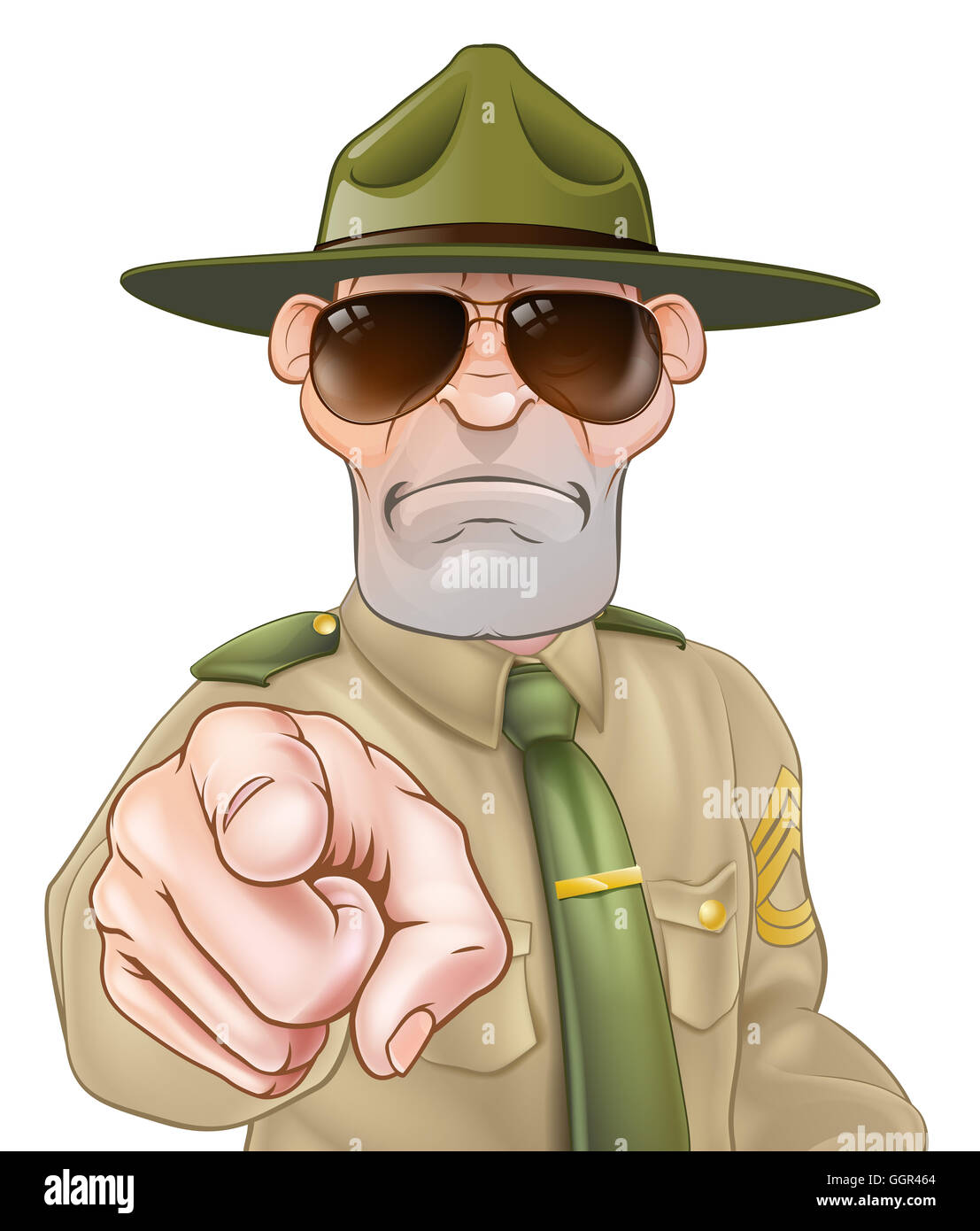 Drill sergeant hi-res stock photography and images - Alamy