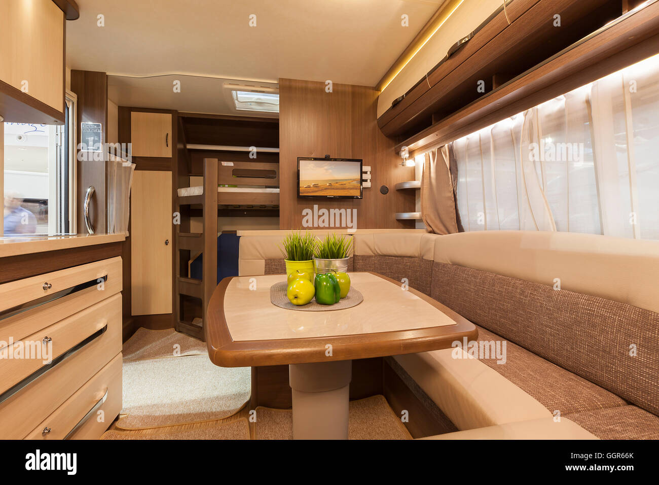 Luxury caravan inside hi-res stock photography and images - Alamy