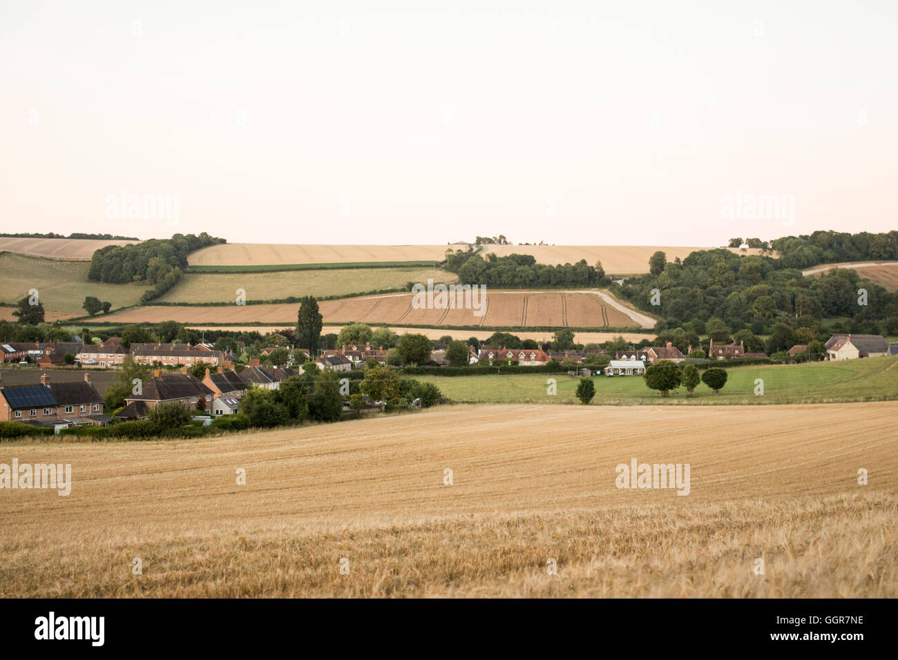 Shroton (Iwerne Courtney) village Stock Photo - Alamy