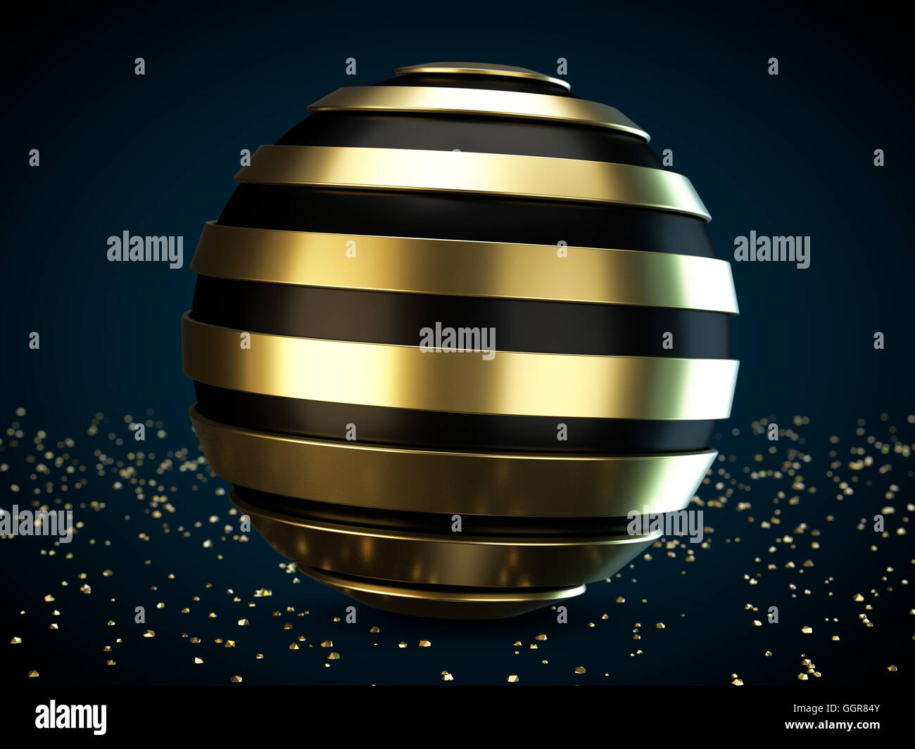 Helix sphere on a abstract background. 3D illustration Stock Photo - Alamy