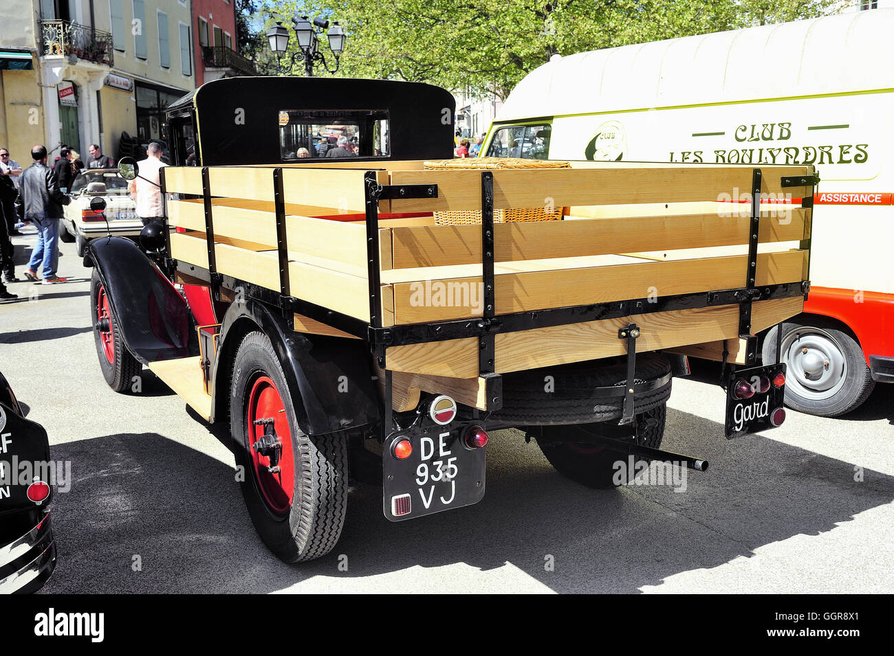 old Citroen car from the 1920s photographed vintage car rally Town Hall ...