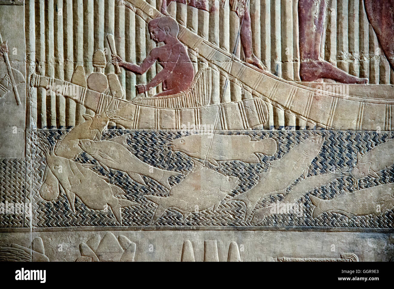 Egypt saqqara mastaba of ti hi-res stock photography and images - Alamy