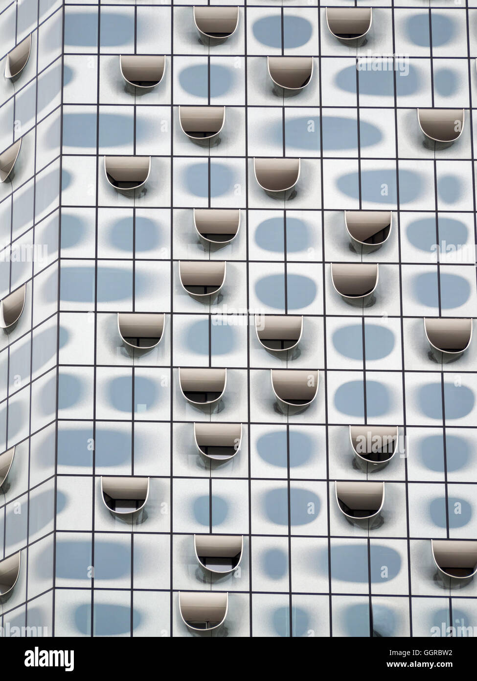 Facade of the Elbphilharmonie building, Hamburg Stock Photo - Alamy
