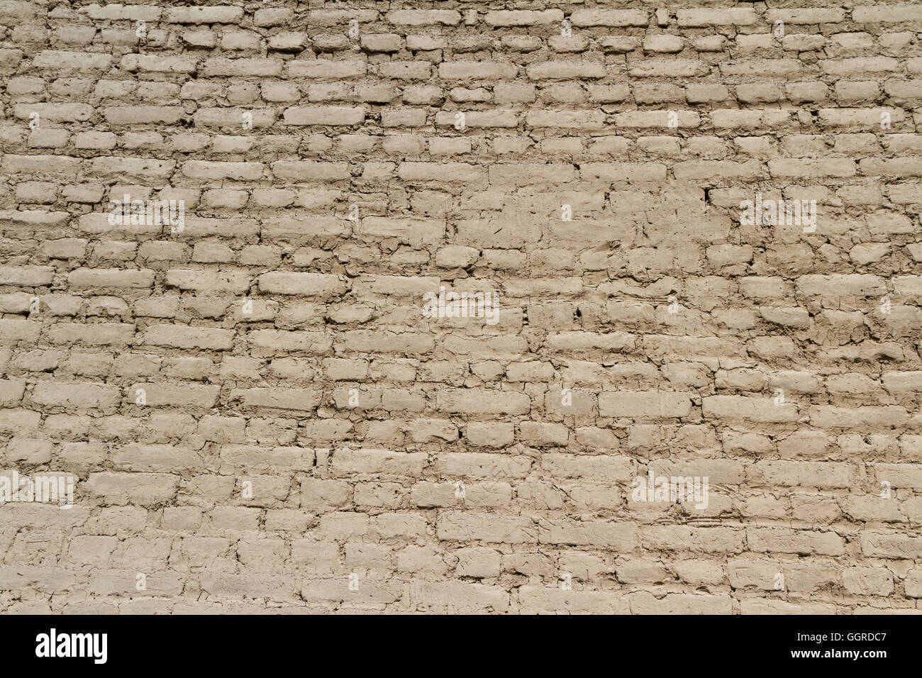 Pachacamac, Lima - May 10 : Adobe walls made with mud brick in ...