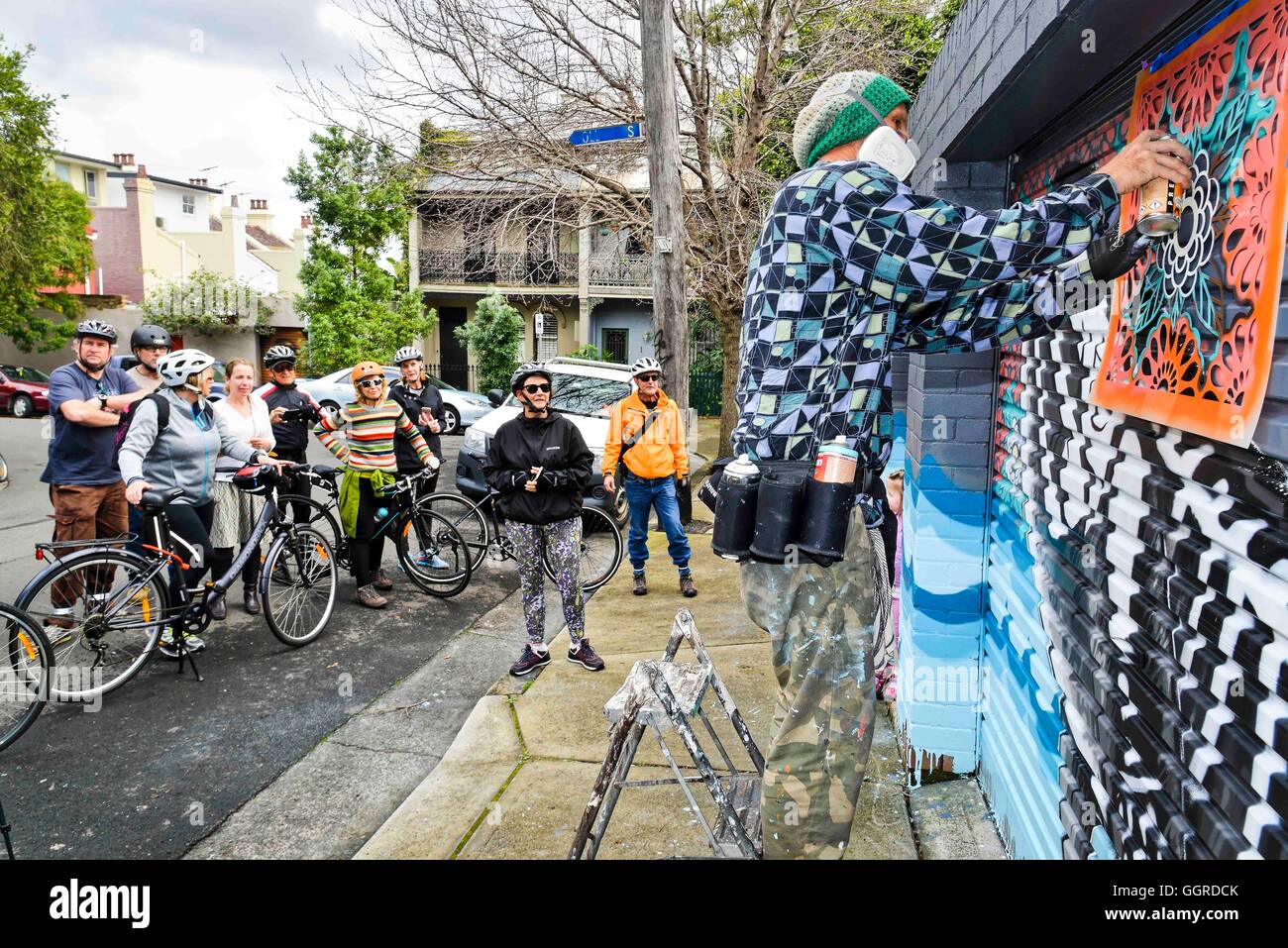 Street artist 'Nitsua' completes his newly commissioned street artwork ...