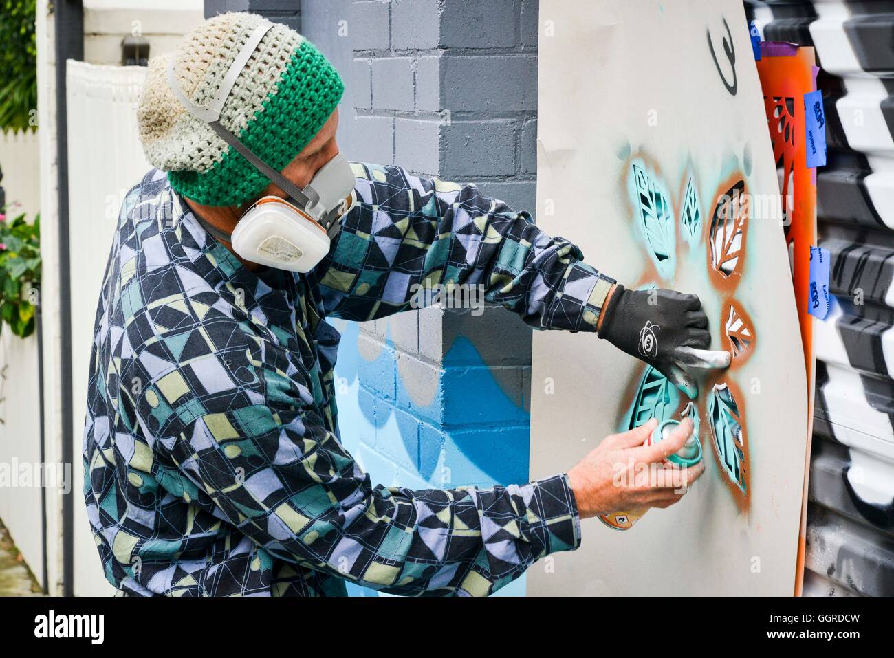 Street artist 'Nitsua' completes his newly commissioned street artwork ...