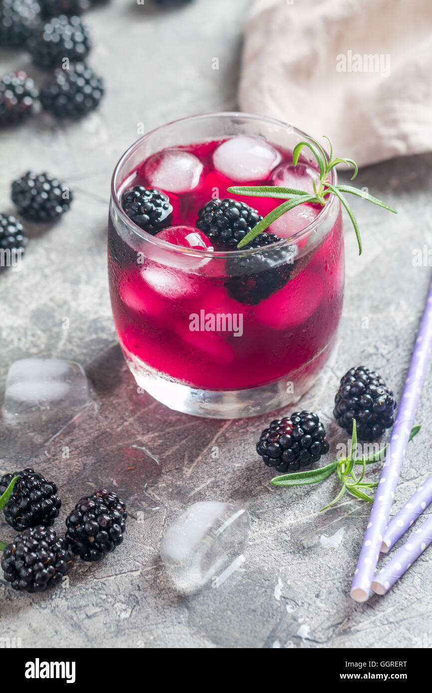 Blackberry punch hi-res stock photography and images - Alamy