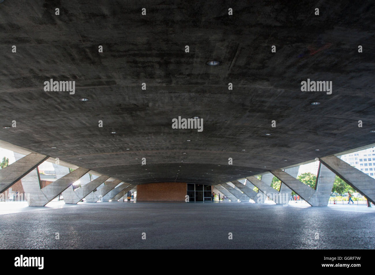 Brazil, Rio de Janeiro, Flamengo Park: MAM Rio art gallery (Affonso ...