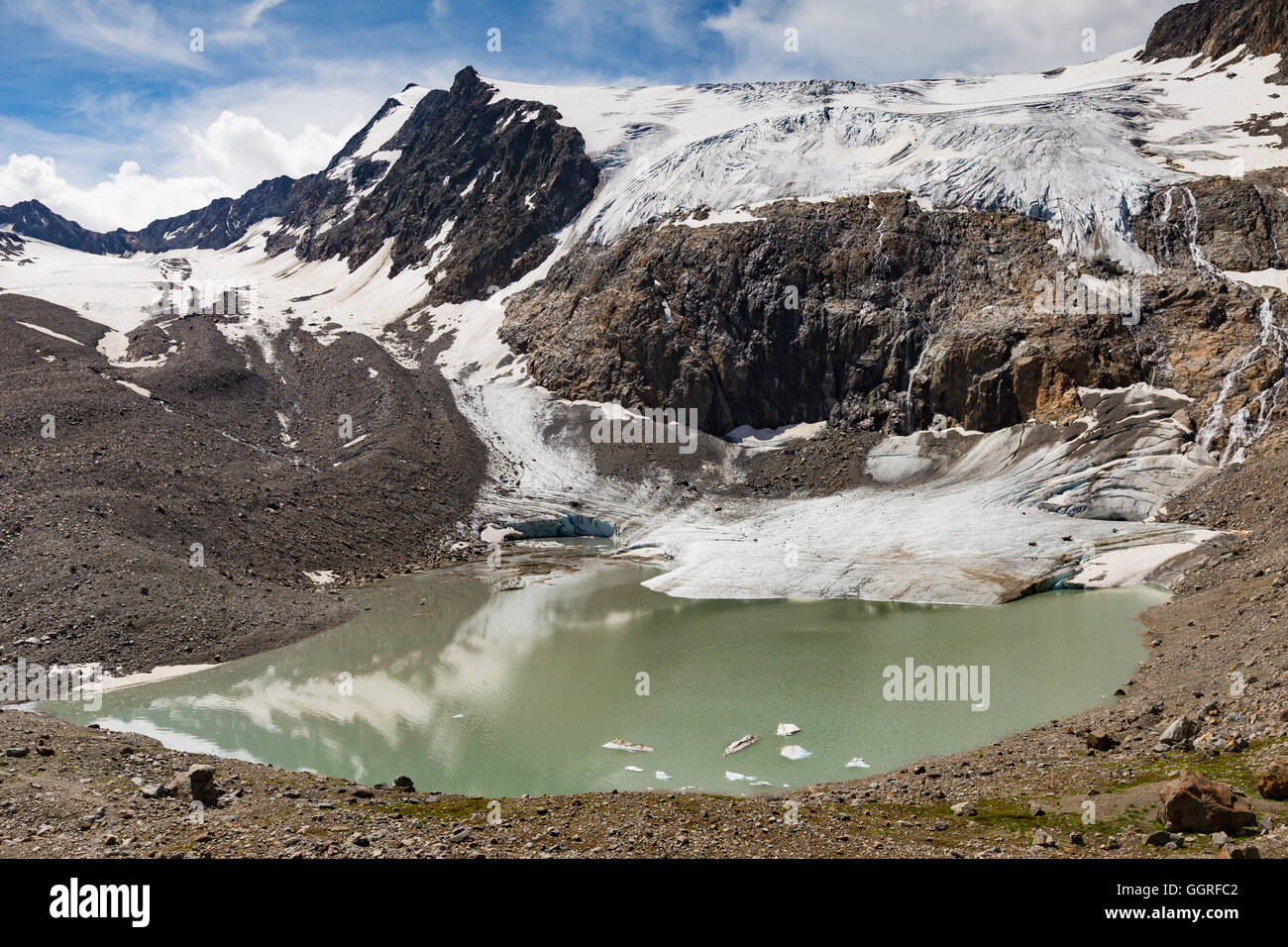 Stubaier Alpen. Stubaital. Alpi dello Stubai. Austria Stock Photo - Alamy
