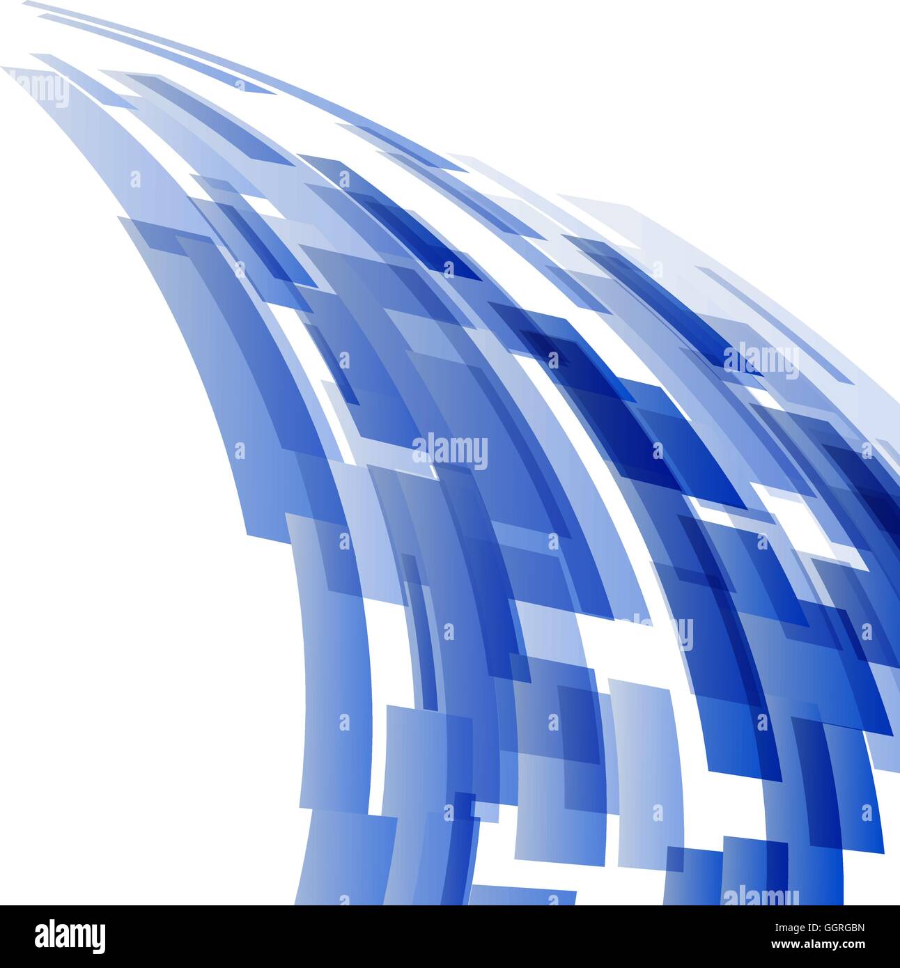 Abstract dark blue elements technology background, stock vector Stock ...