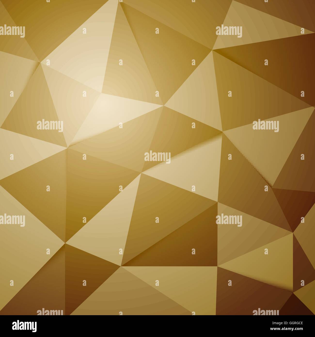 Abstract golden polygon triangle background, stock vector Stock Vector Image & Art - Alamy