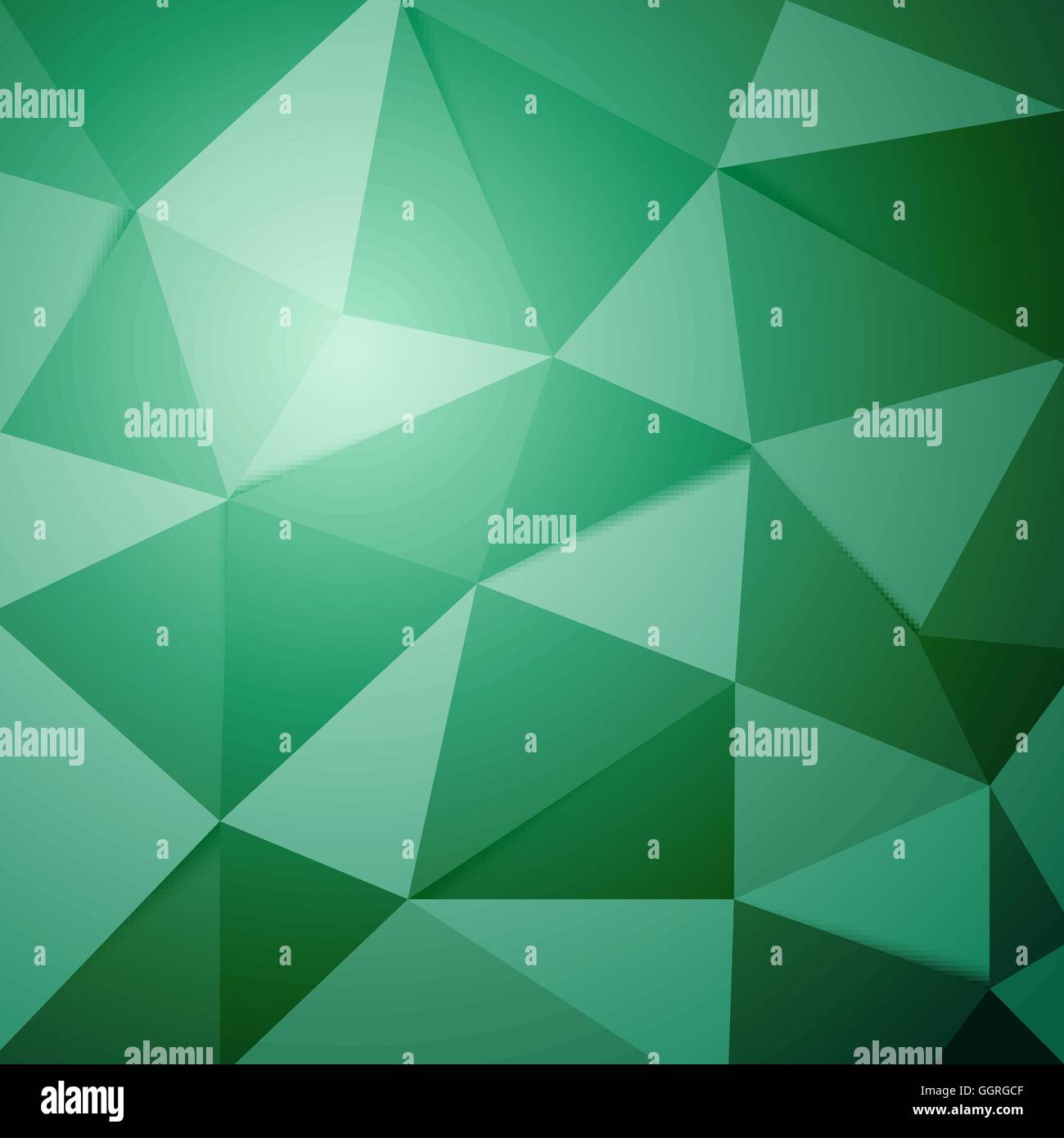 Abstract green polygon triangle background, stock vector Stock Vector ...