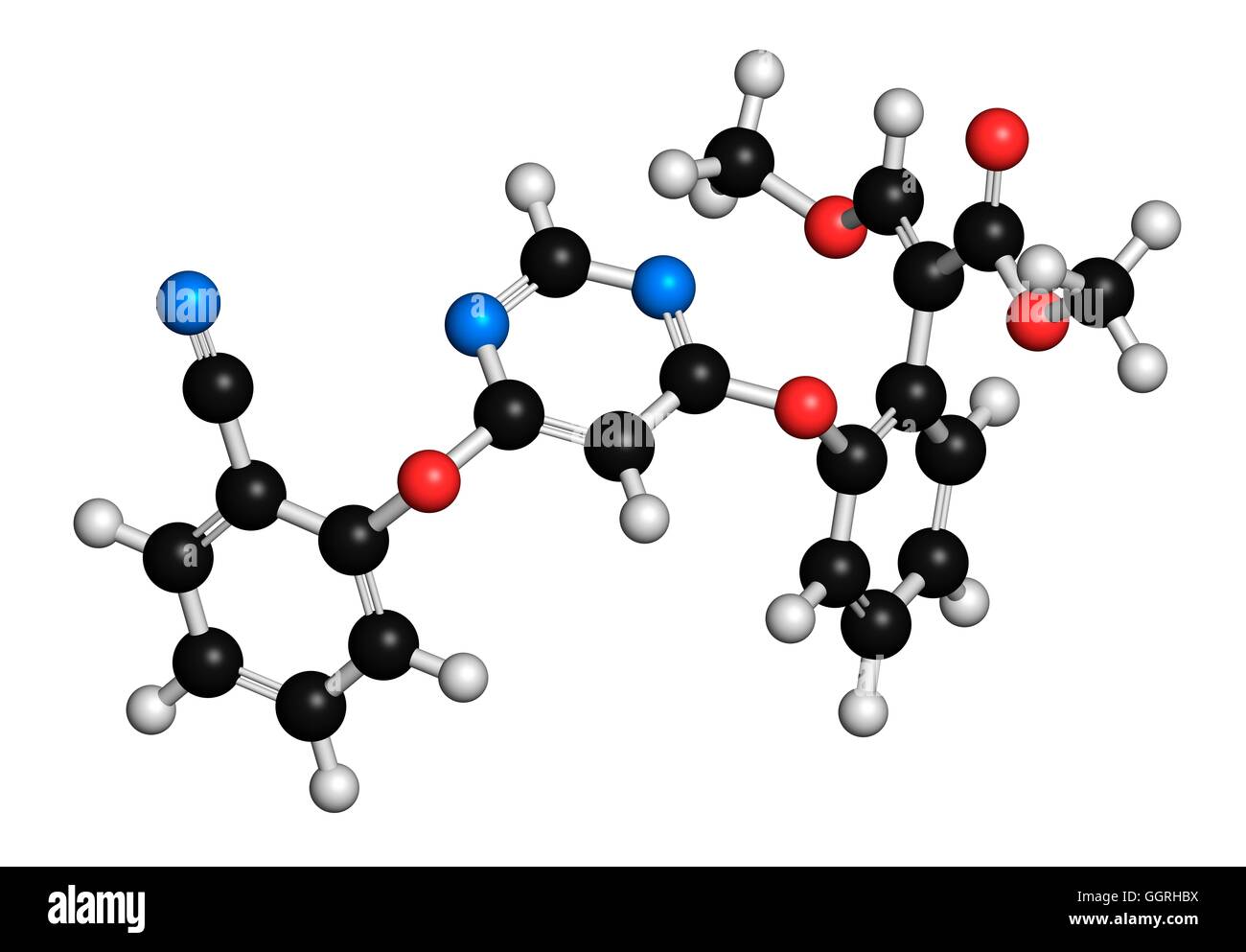 Azoxystrobin fungicide molecule hi-res stock photography and images - Alamy