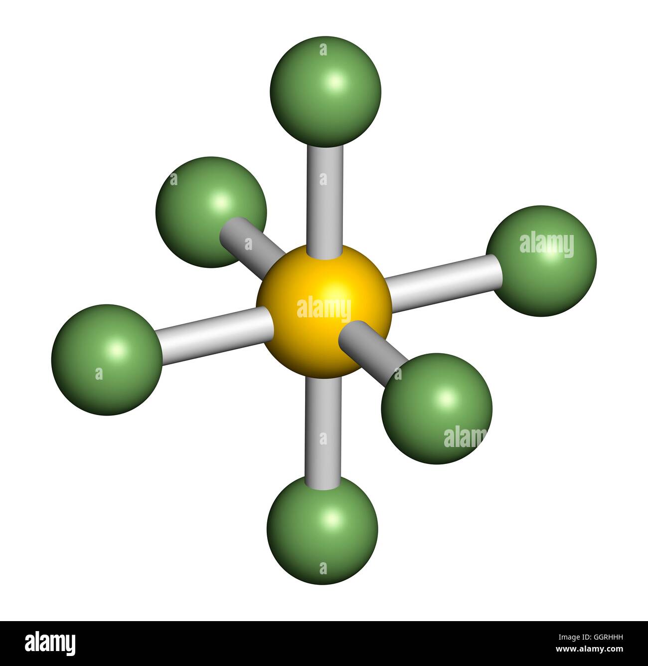 Sulphur hexafluoride gas insulator molecule. Microbubbles are used as ...