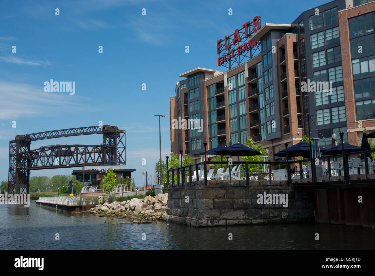 Cleveland Riverfront High Resolution Stock Photography and Images - Alamy