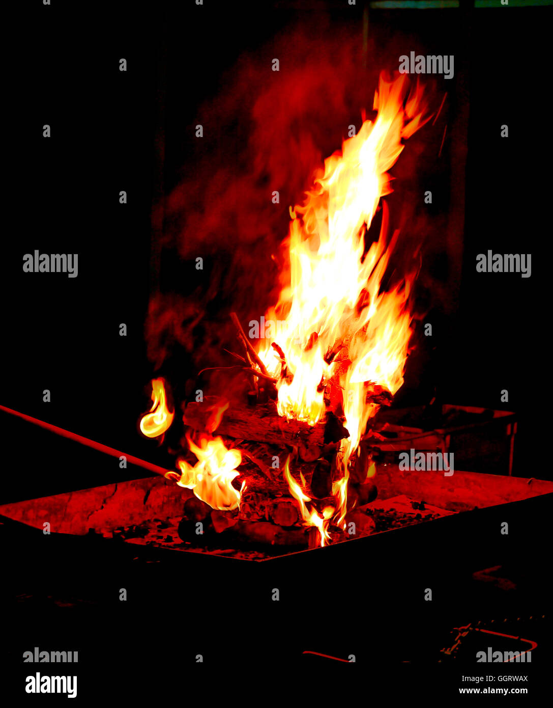 Ignition of fire hi-res stock photography and images - Alamy