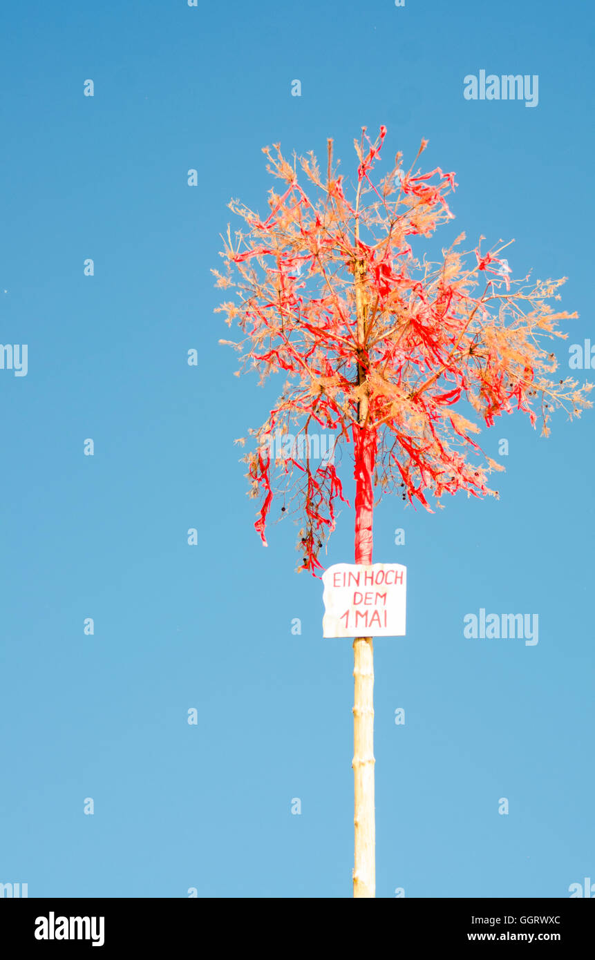 Austria maypole hi-res stock photography and images - Alamy