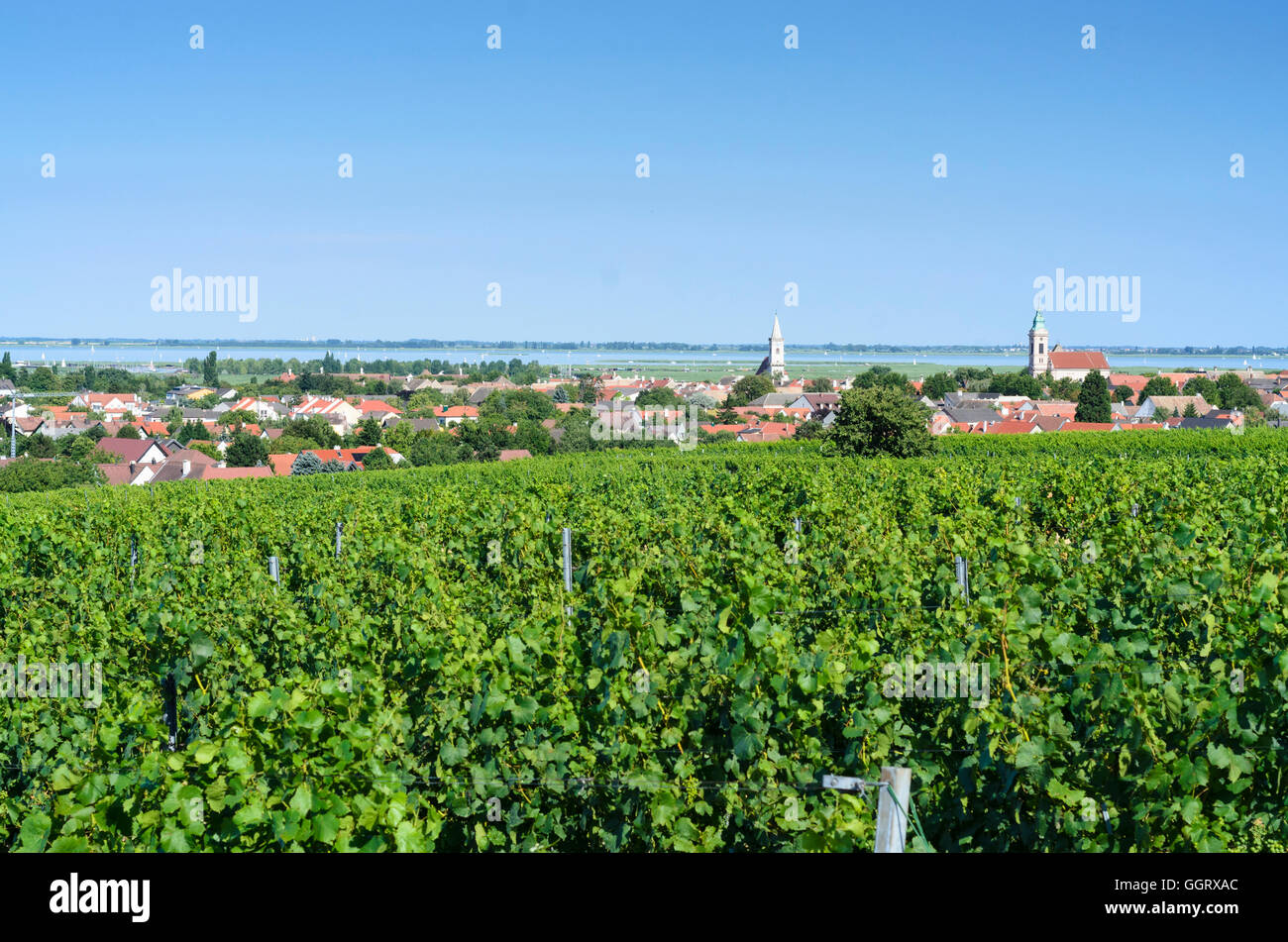 View of rust and lake neusiedl hi-res stock photography and images - Alamy