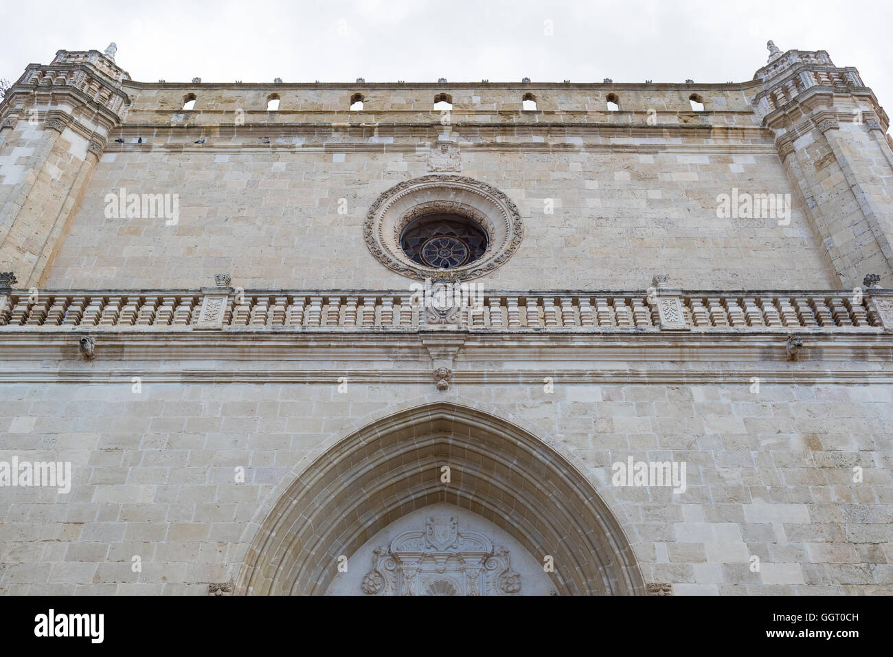 facade of a gothic church Stock Photo - Alamy