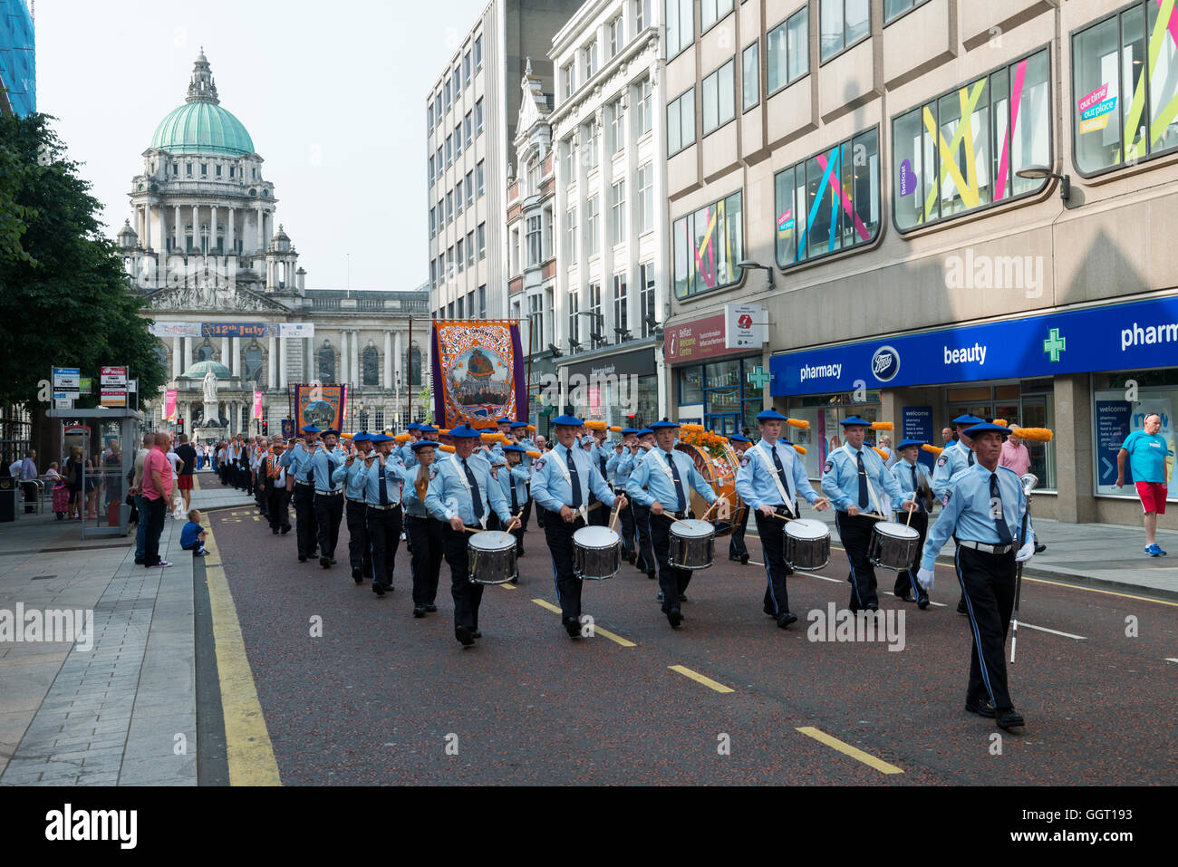 July Parades, Belfast Stock Photo - Alamy