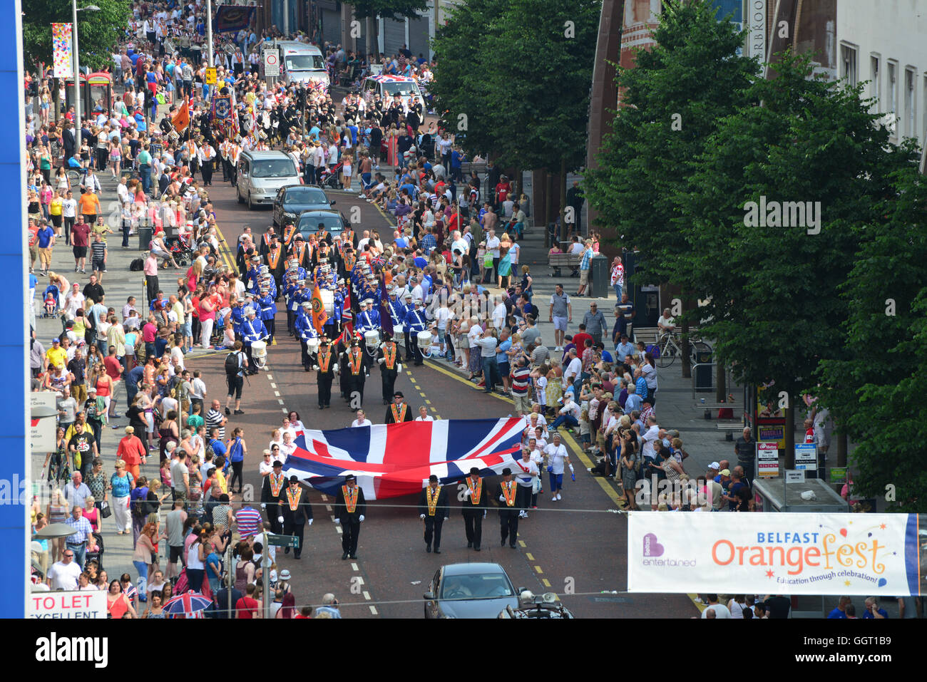 July Parades, Belfast Stock Photo - Alamy