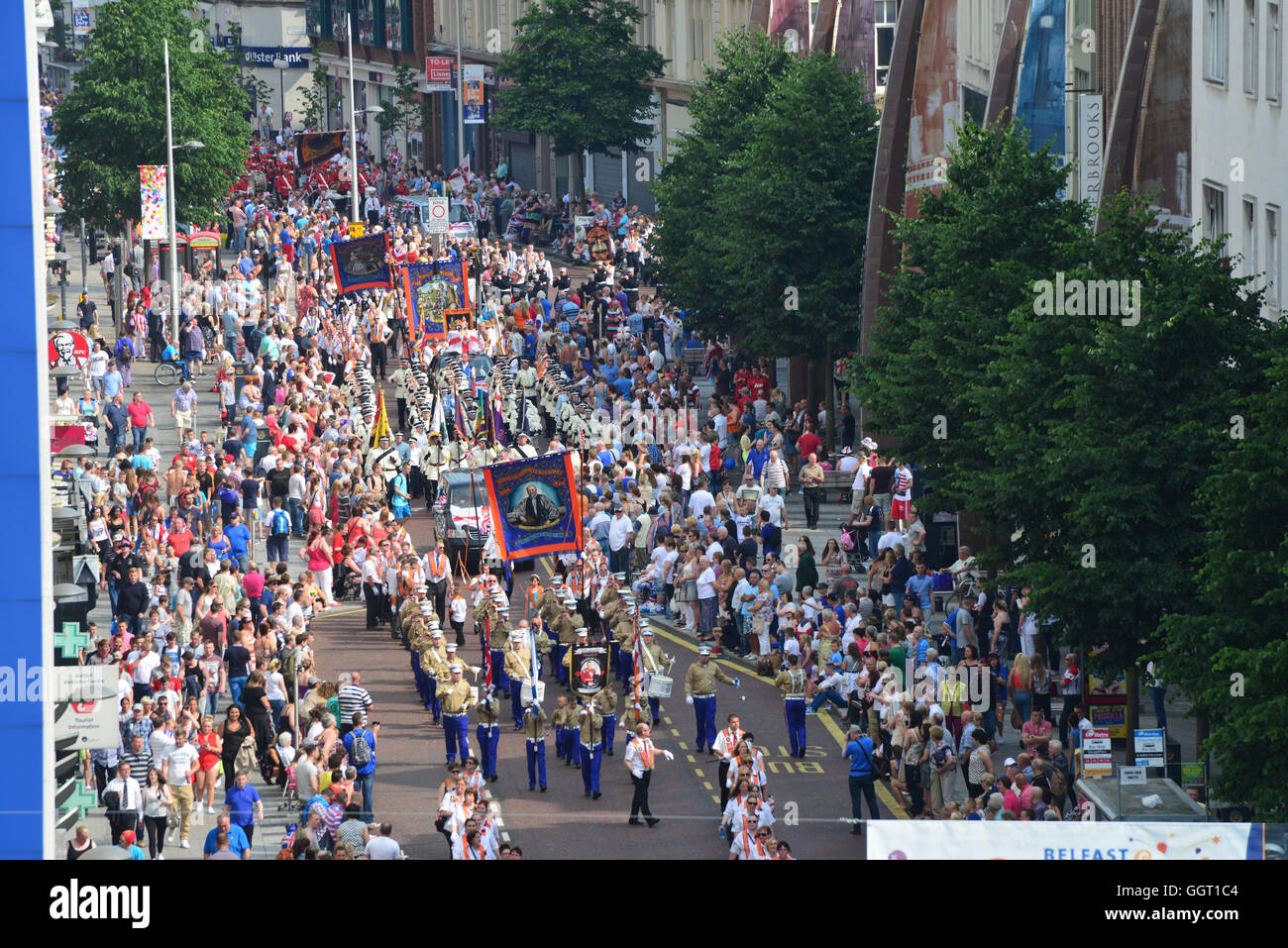 July Parades, Belfast Stock Photo - Alamy