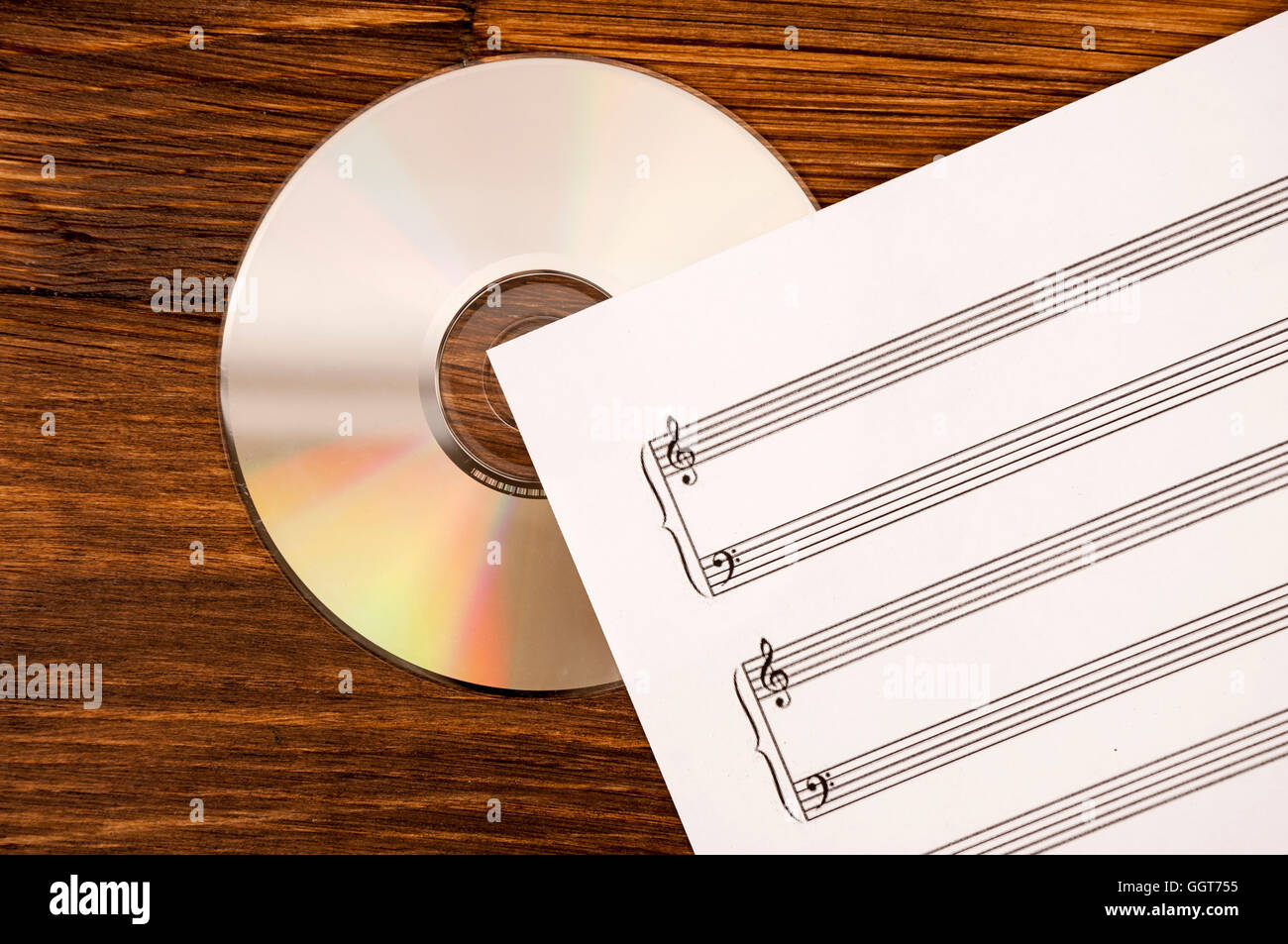 Blank sheet music hi-res stock photography and images - Alamy