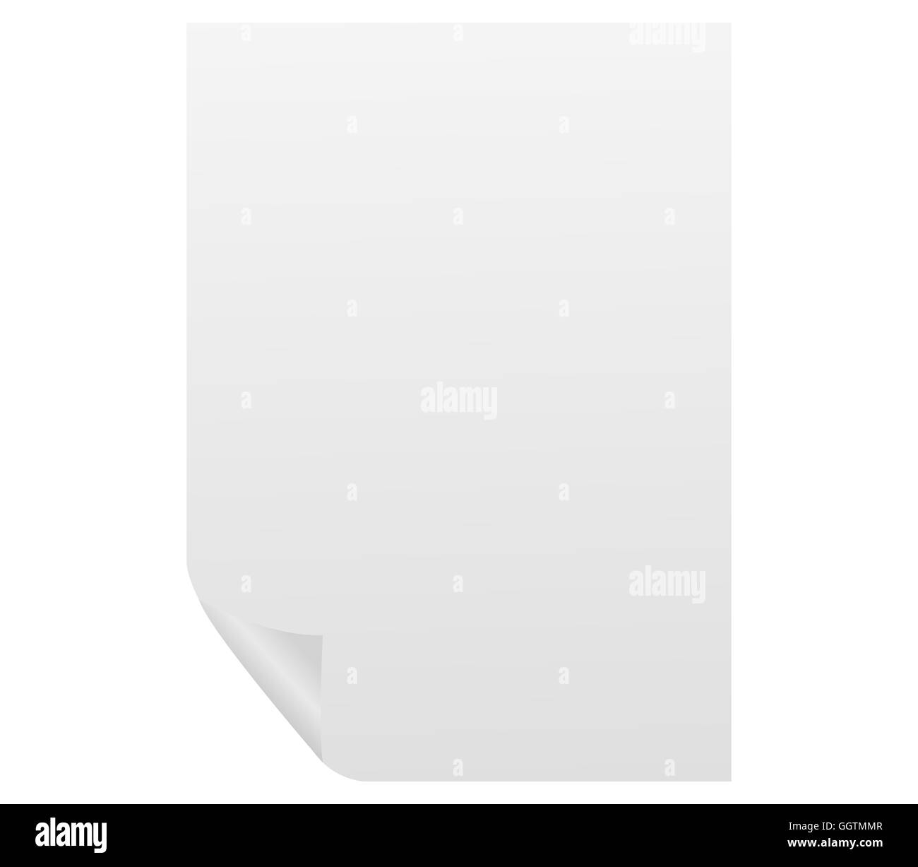 sheet of paper Stock Photo - Alamy