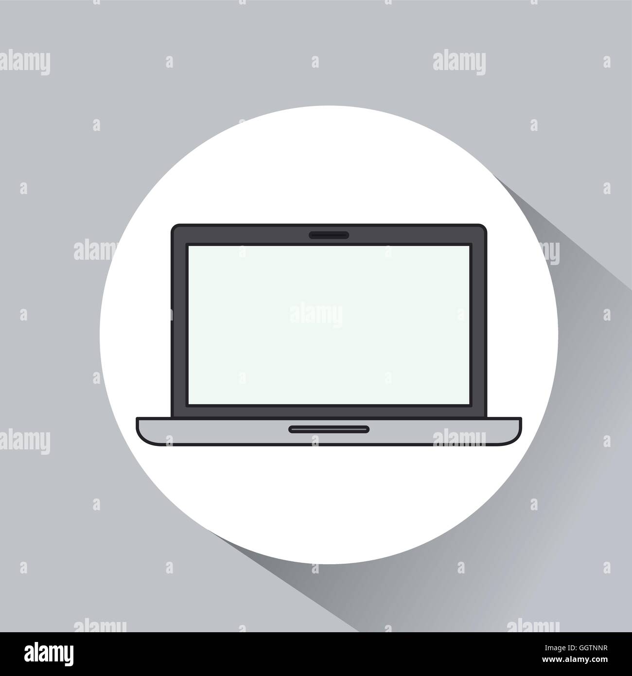 laptop computer portable icon Stock Vector Image & Art - Alamy