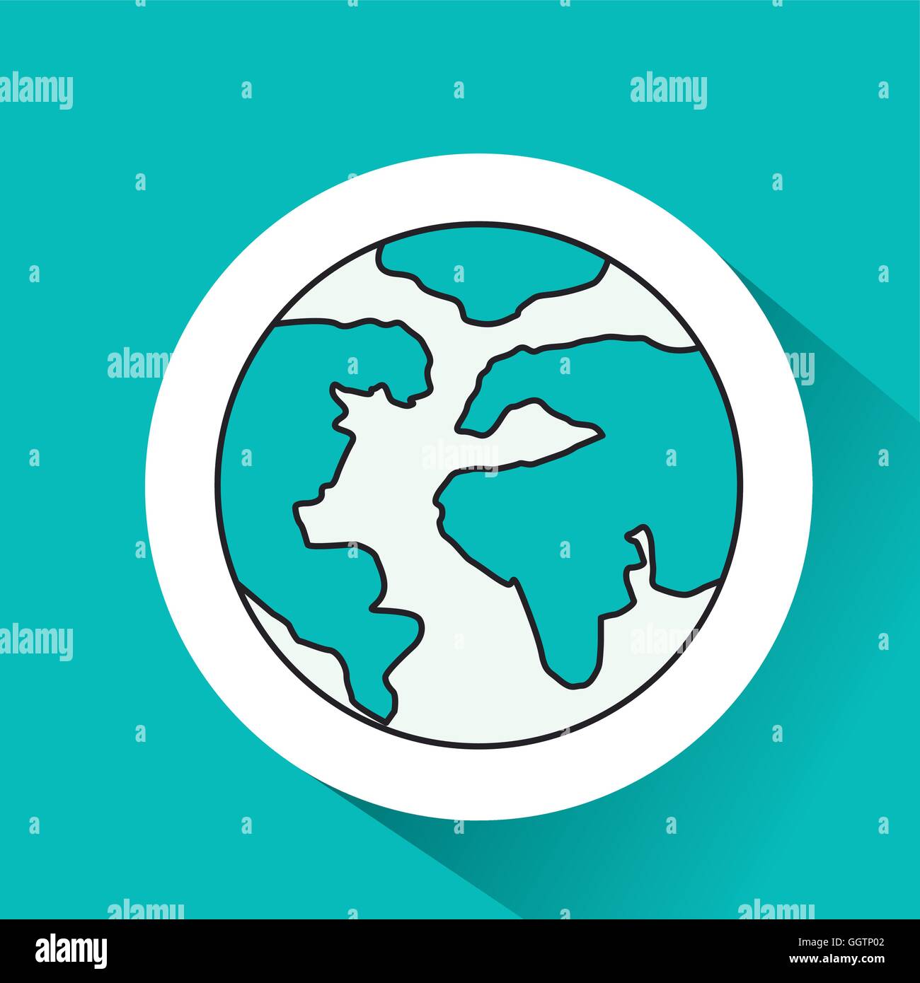 world planet earth icon Stock Vector Image & Art - Alamy